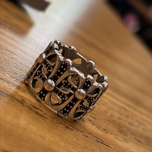 Chrome Hearts | Accessories | Chrome Hearts Cemetery Ring | Poshmark